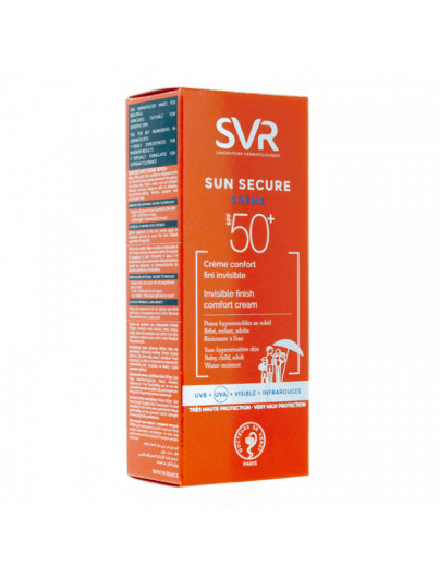 SVR ECRAN SUN SECURE CREME SPF50+ 50ML chez CotéPara